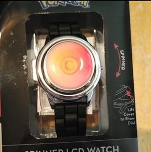 Nintendo | Accessories | Pokemon Pikachu Spinner Watch Lcd Digital ...